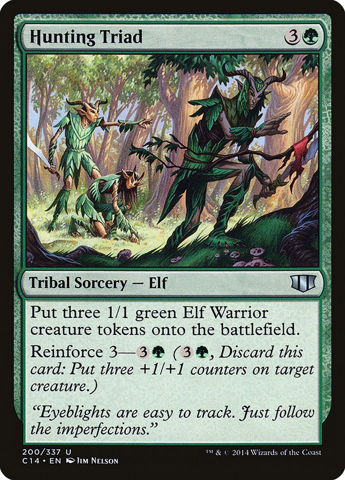 Hunting Triad - Commander 2014 - Magic: The Gathering