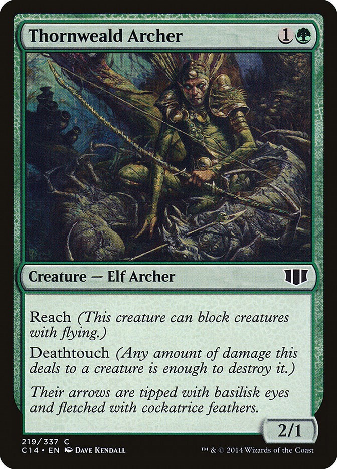 Thornweald Archer - Commander 2014 - Magic: The Gathering