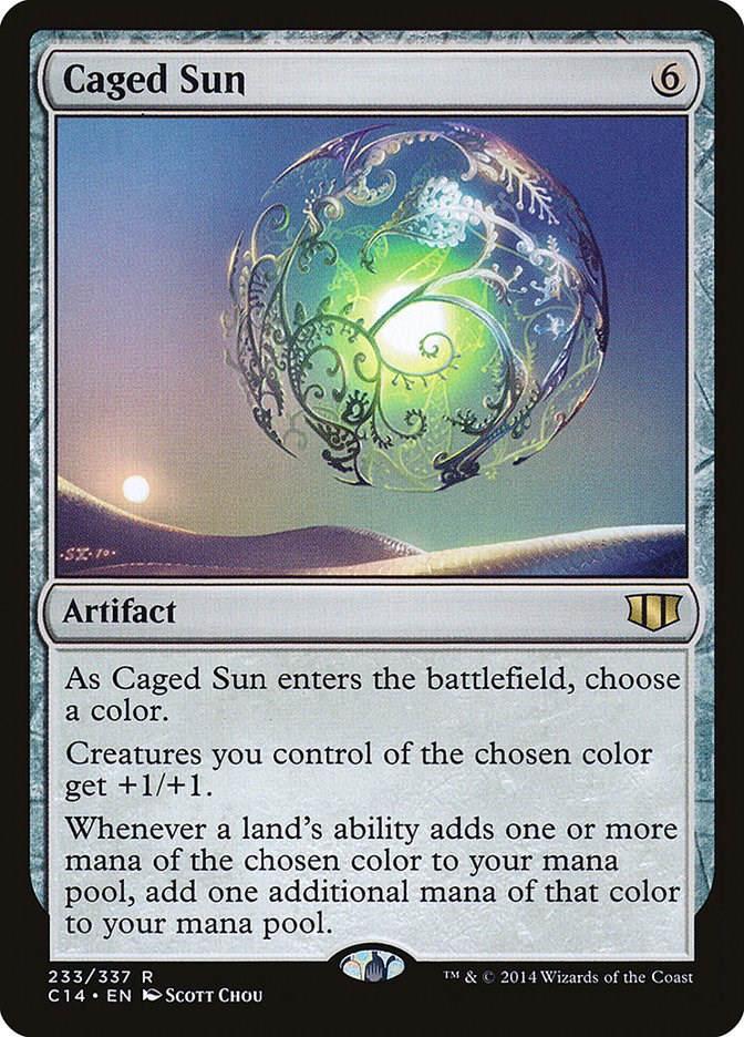 Caged Sun - Commander 2014 - Magic: The Gathering