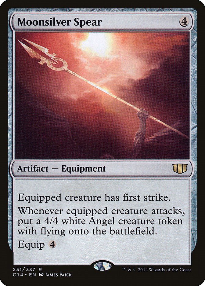 Moonsilver Spear - Commander 2014 - Magic: The Gathering