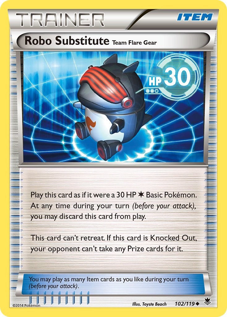 Robo Substitute - XY - Phantom Forces - Pokemon