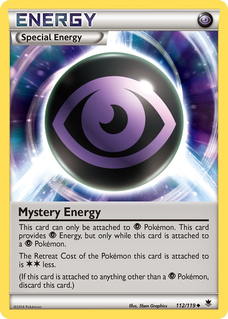 Mystery Energy - XY - Phantom Forces - Pokemon