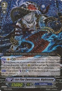 Ice Floe Swordsman, Nightsnow - Fighter's Collection 2014 - Cardfight ...