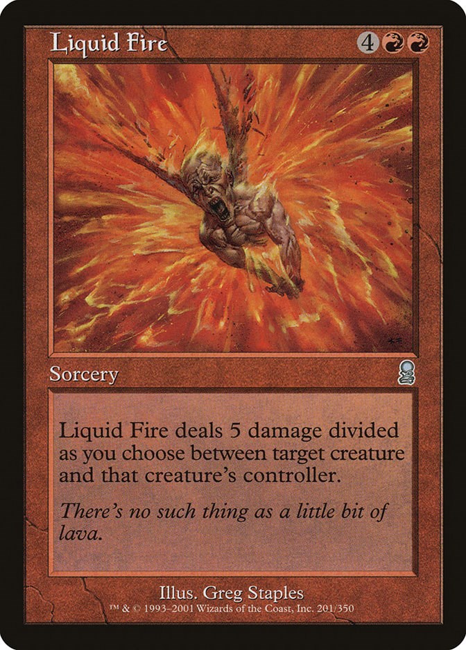 Liquid Fire - Odyssey - Magic: The Gathering