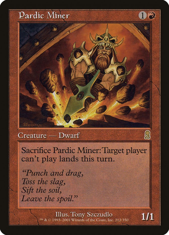 Pardic Miner - Odyssey - Magic: The Gathering