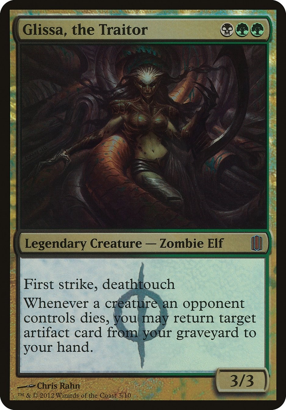 Glissa, the Traitor (Commander's Arsenal) - Oversize Cards - Magic: The ...
