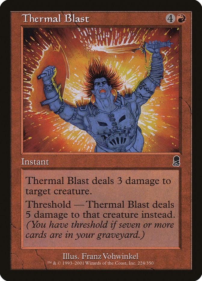 Thermal Blast - Odyssey - Magic: The Gathering