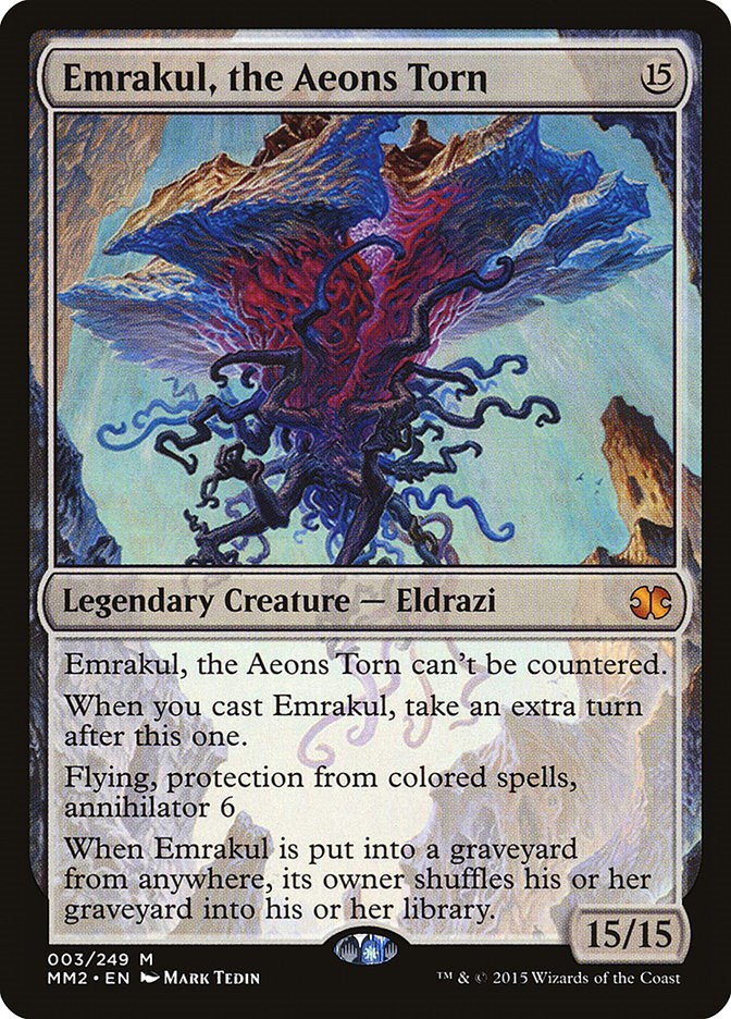 Emrakul, the Aeons Torn - Modern Masters 2015 - Magic: The Gathering