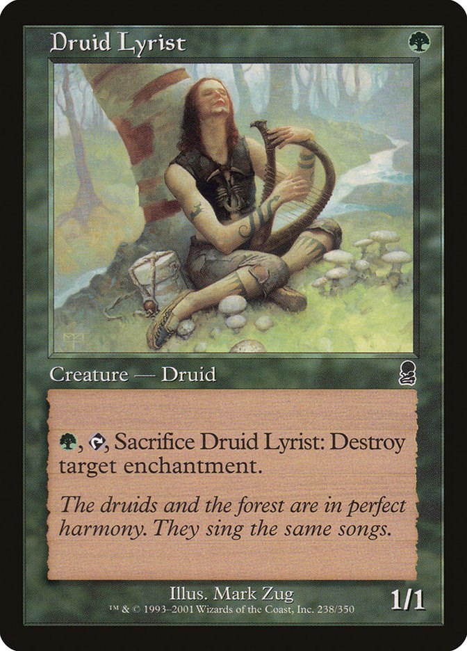 Druid Lyrist - Odyssey - Magic: The Gathering
