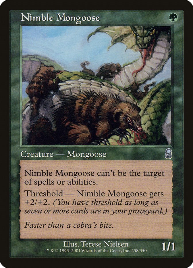 Nimble Mongoose - Odyssey - Magic: The Gathering