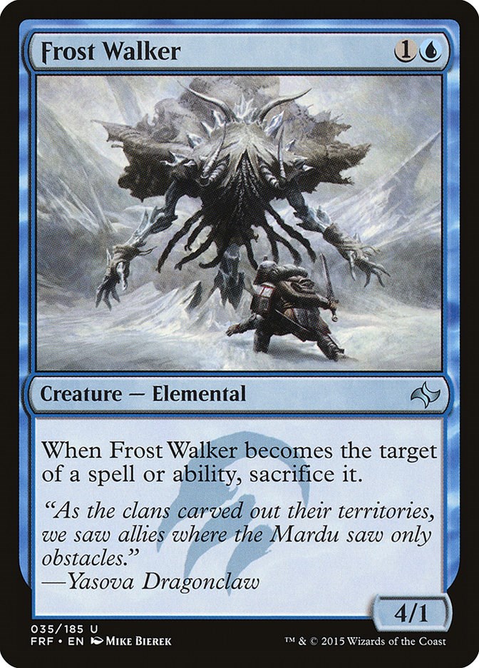 Frost Walker - Fate Reforged - Magic: The Gathering