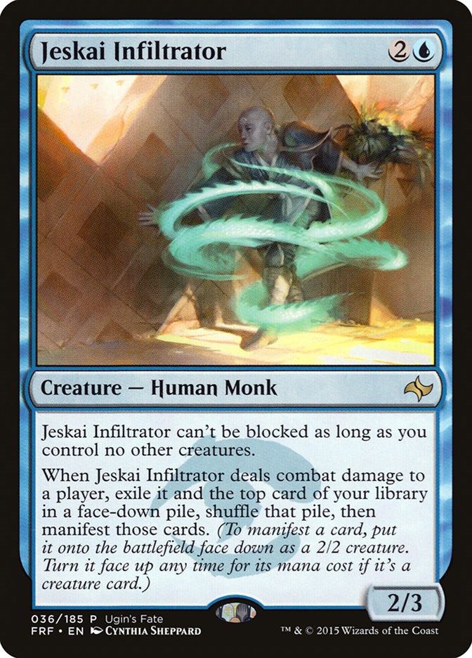 Jeskai Infiltrator - Ugin's Fate Promos - Magic: The Gathering