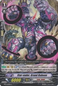 Star-vader, Grand Baboon - Blazing Perdition ver.E - Cardfight Vanguard