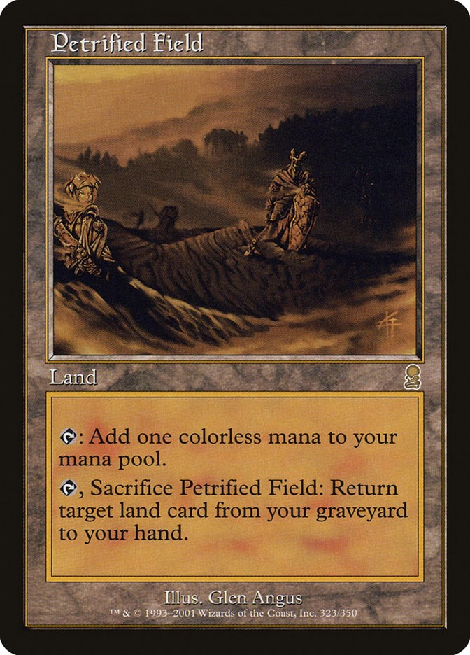 Petrified Field - Odyssey - Magic: The Gathering