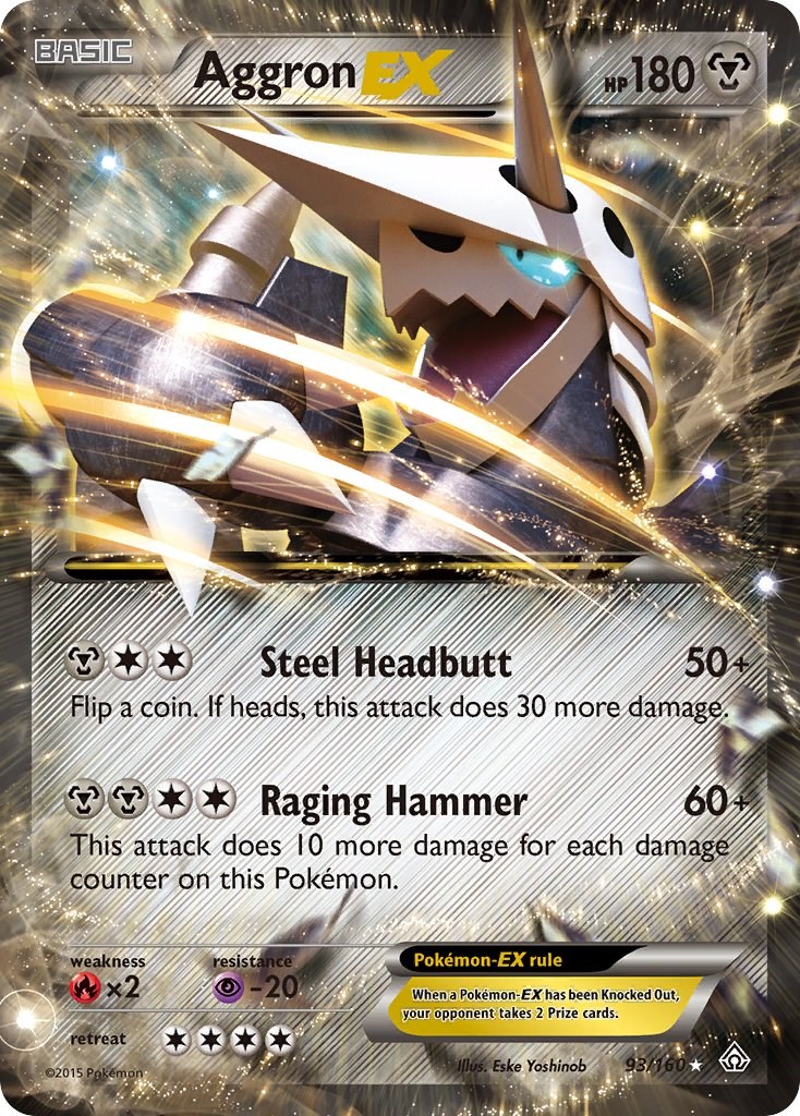 Aggron Ex Card