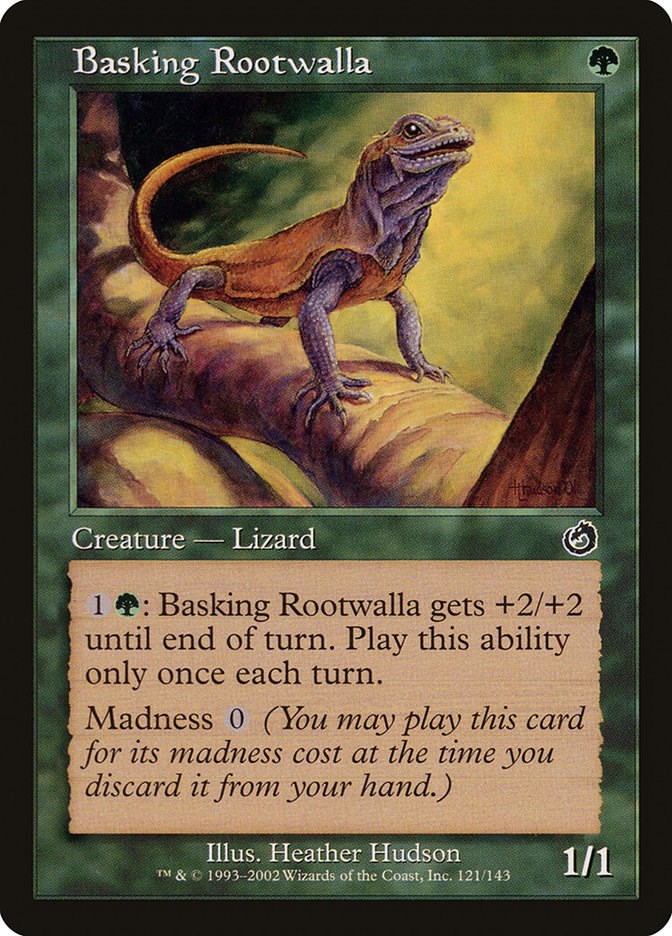 Basking Rootwalla - Torment - Magic: The Gathering