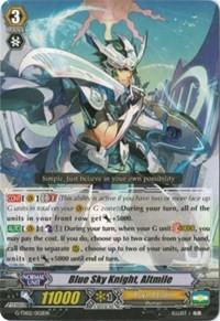Blue Sky Knight, Altmile (Foil) - G-TD02: Divine Swordsman of the Shiny Star - Cardfight Vanguard