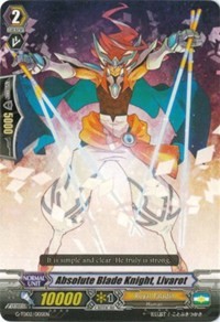 Absolute Blade Knight, Livarot - G-TD02: Divine Swordsman of the Shiny Star - Cardfight Vanguard