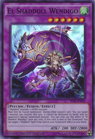 El Shaddoll Wendigo (SE) - Secrets of Eternity - YuGiOh