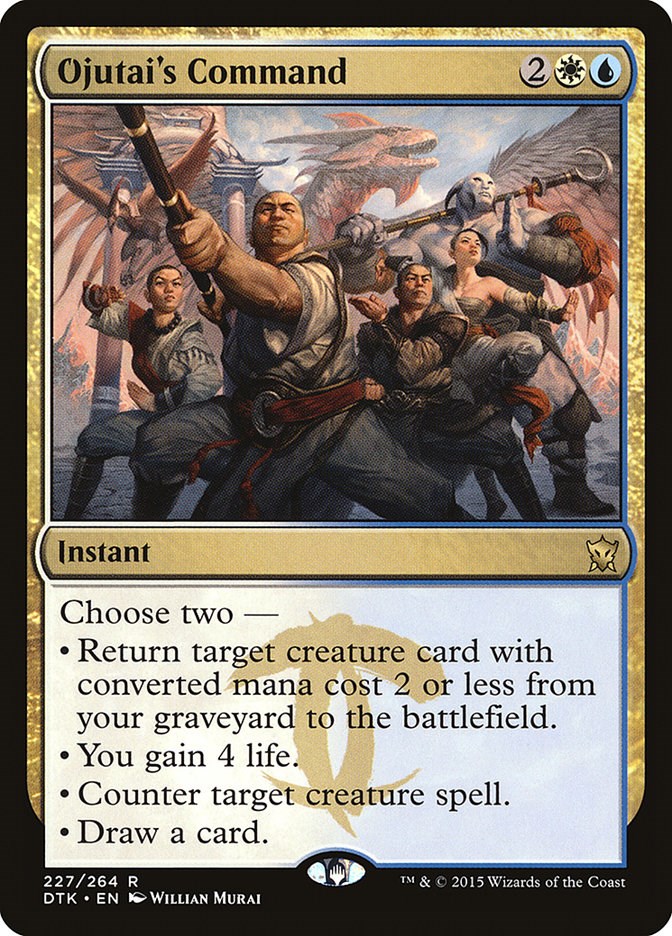 Ojutai's Command - Dragons of Tarkir - Magic: The Gathering