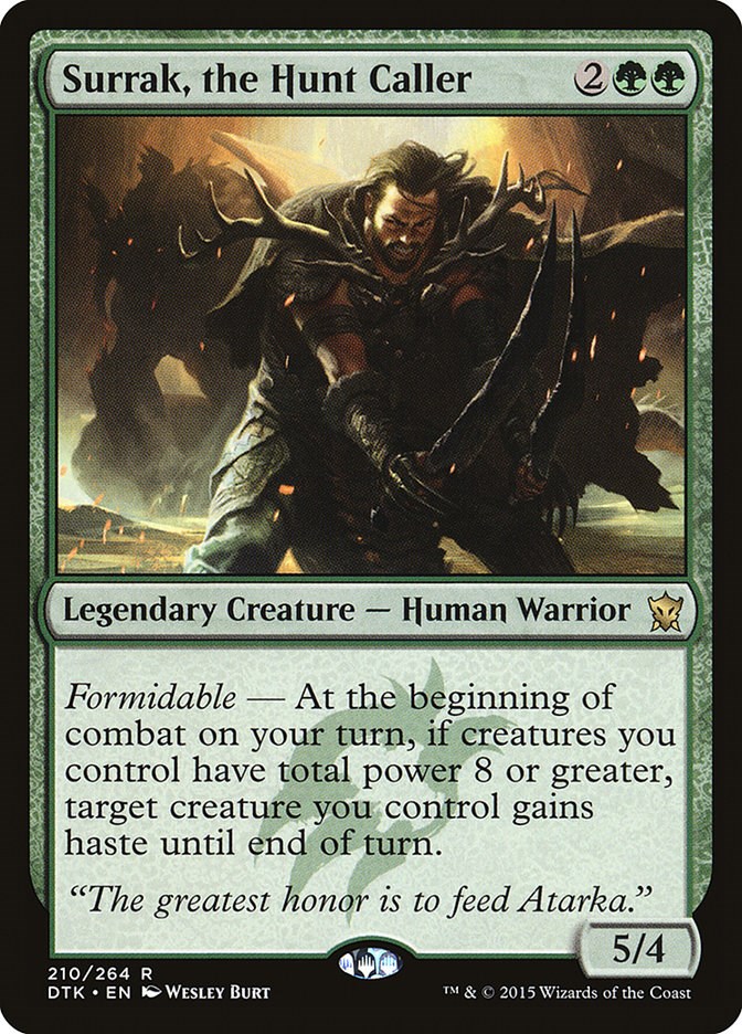 Surrak, the Hunt Caller - Dragons of Tarkir - Magic: The Gathering