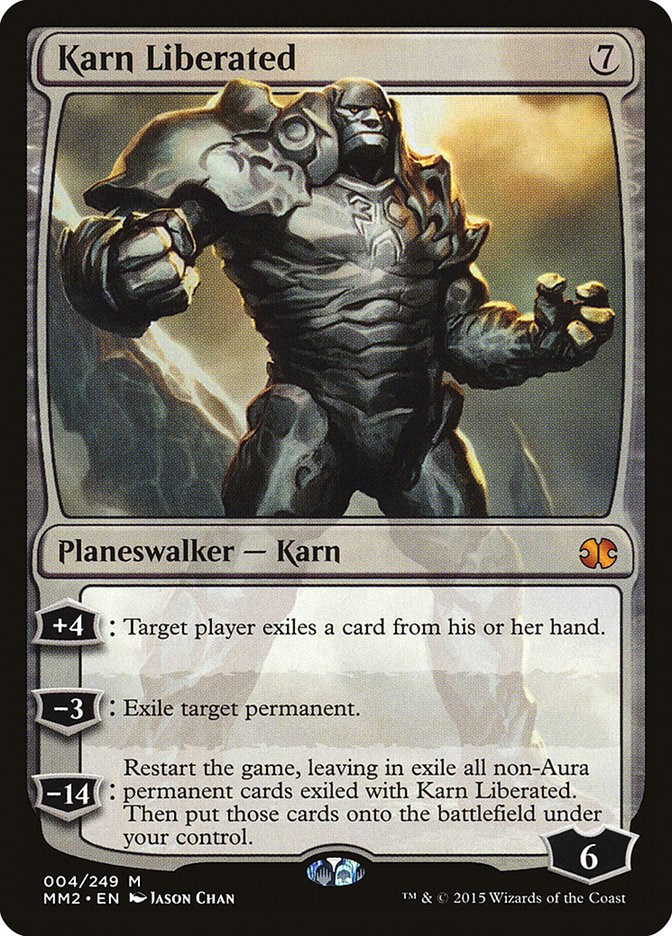 Karn Liberated - Modern Masters 2015 - Magic: The Gathering