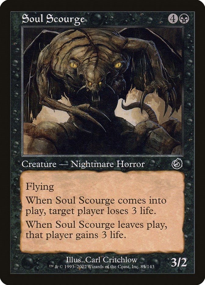 Soul Scourge - Torment - Magic: The Gathering