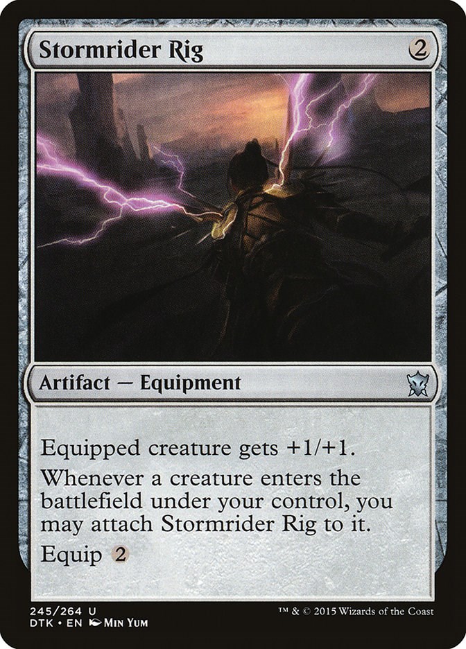Stormrider Rig - Dragons of Tarkir - Magic: The Gathering