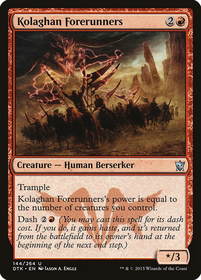 Kolaghan Forerunners - Dragons of Tarkir - Magic: The Gathering