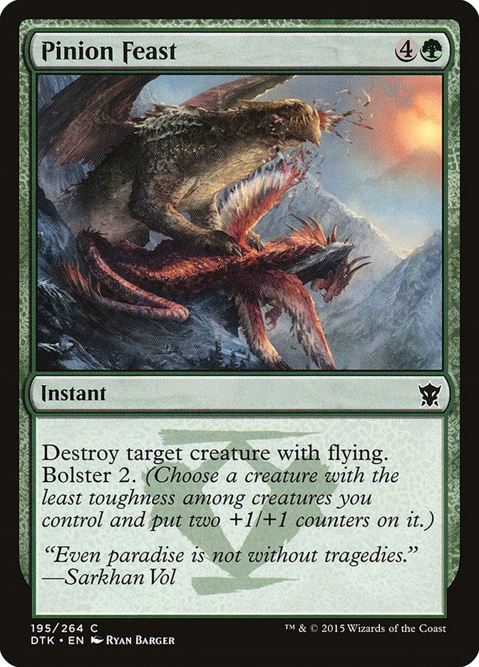 Pinion Feast - Dragons of Tarkir - Magic: The Gathering