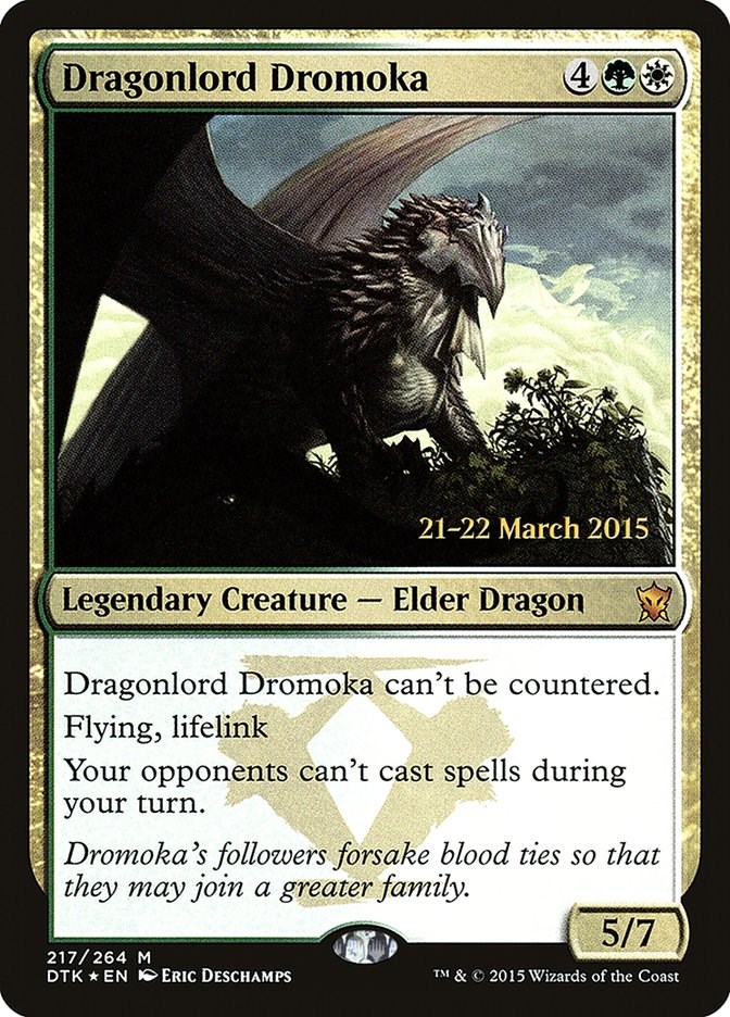 Dragonlord Dromoka - Prerelease Cards - Magic: The Gathering
