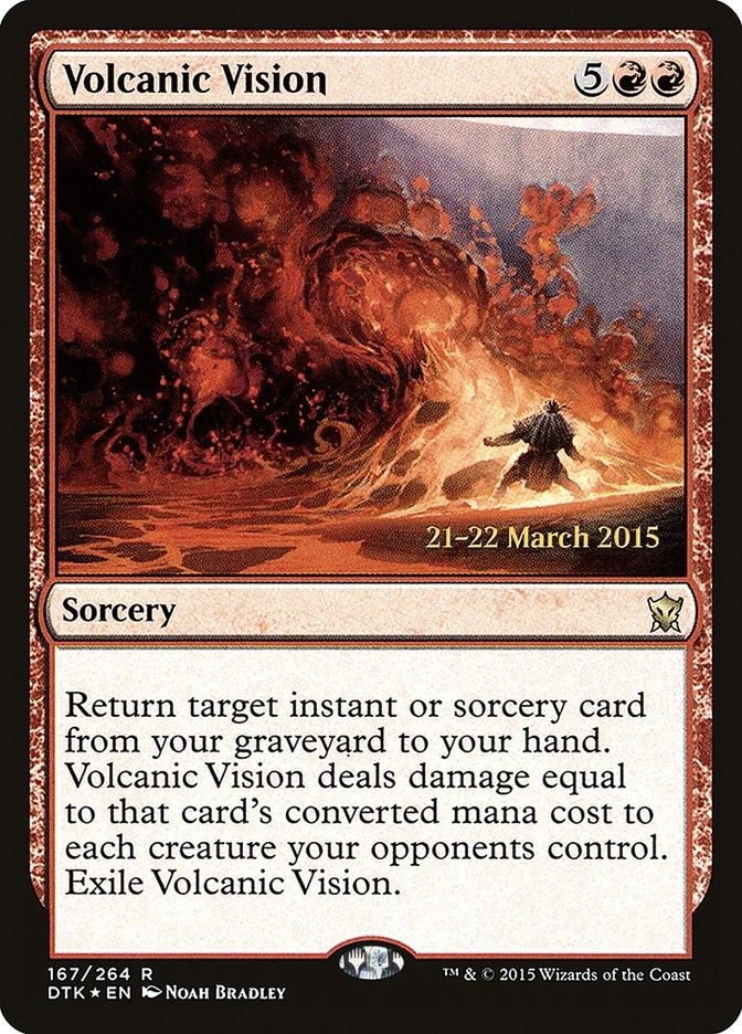 Volcanic Vision - Prerelease Cards - Magic: The Gathering