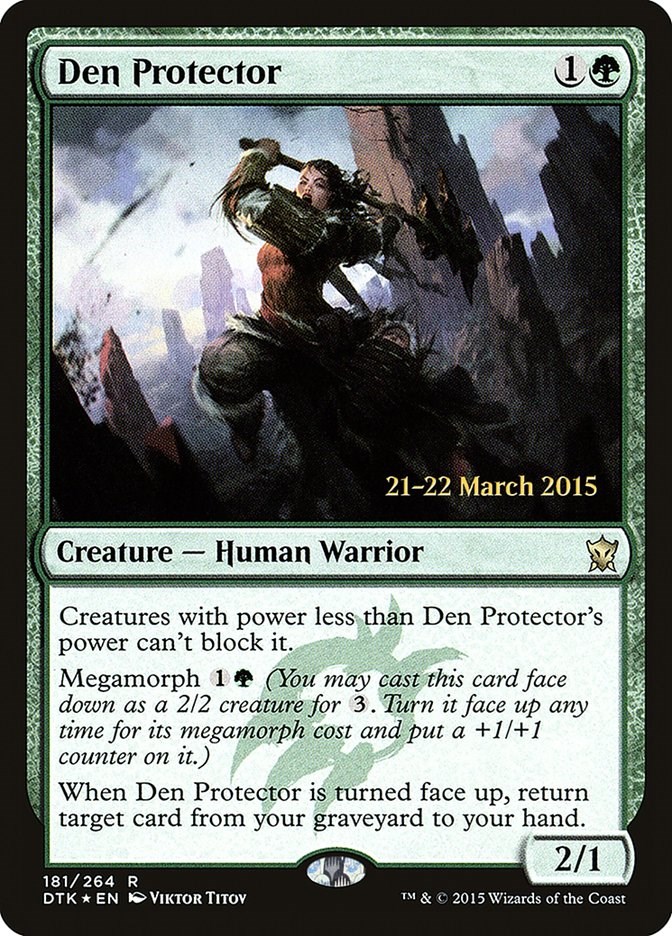Den Protector - Prerelease Cards - Magic: The Gathering