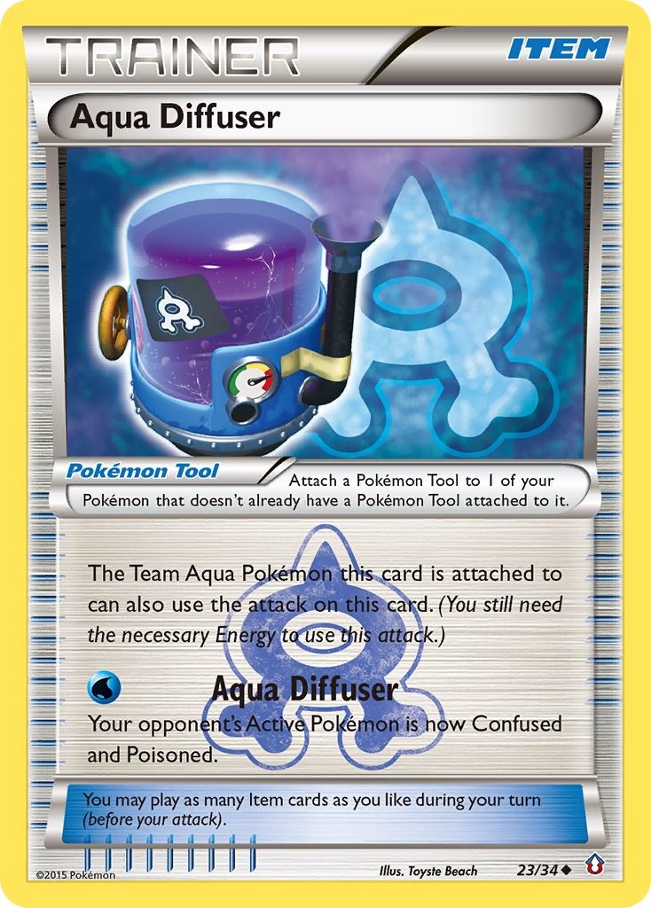 Aqua Diffuser - Double Crisis - Pokemon