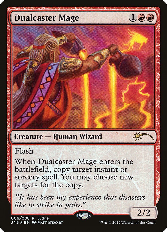 Dualcaster Mage - Judge Promos - Magic: The Gathering