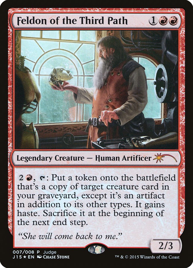 Feldon of the Third Path - Judge Promos - Magic: The Gathering