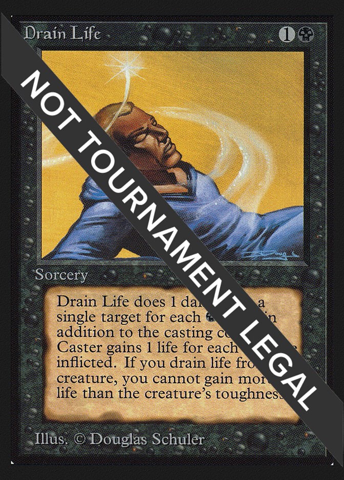 Drain Life (IE) - International Edition - Magic: The Gathering