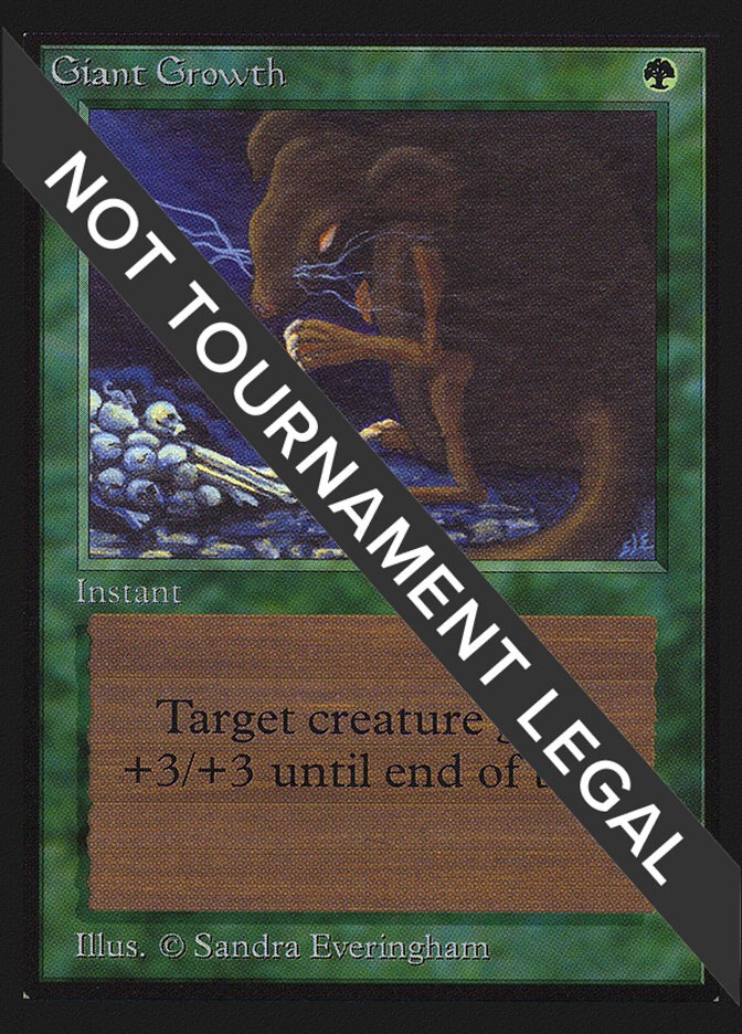 Giant Growth (IE) - International Edition - Magic: The Gathering