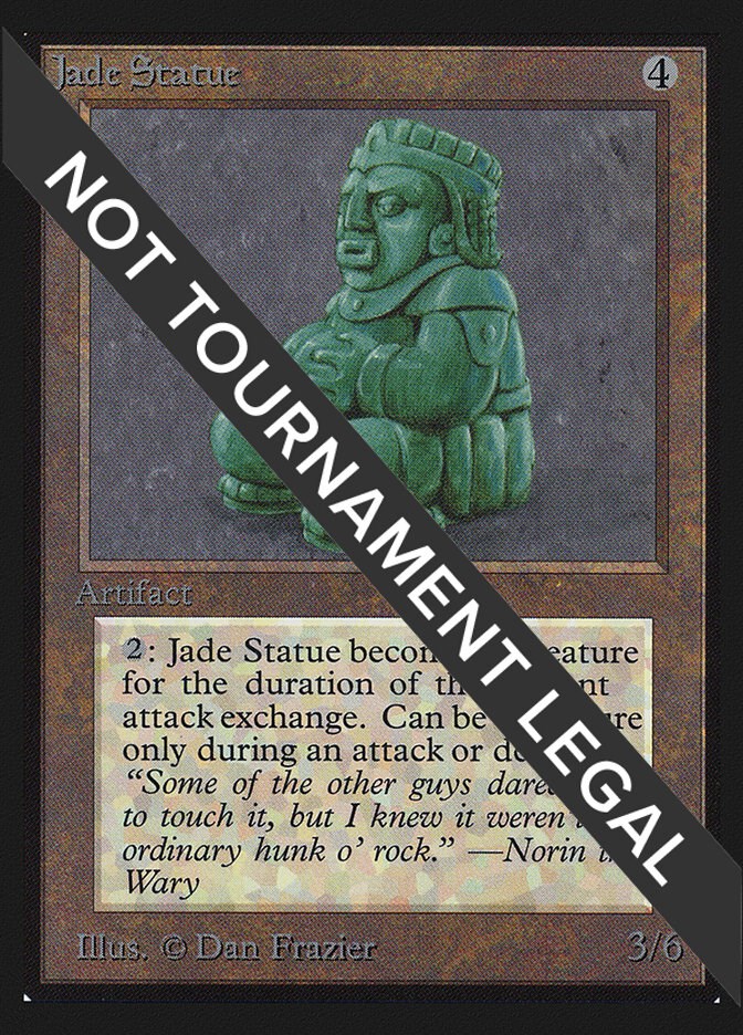 Jade Statue (IE) - International Edition - Magic: The Gathering