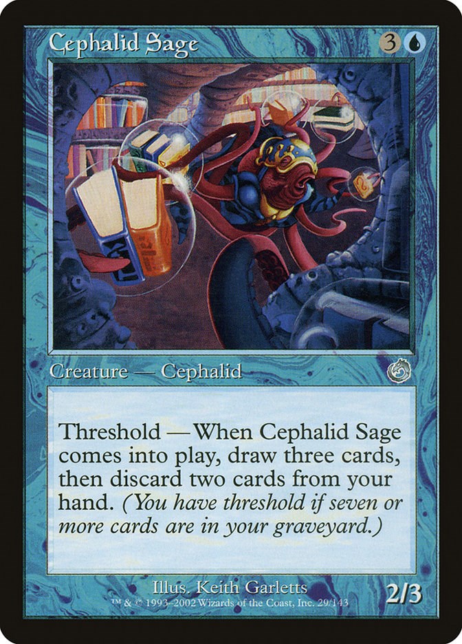 Cephalid Sage - Torment - Magic: The Gathering