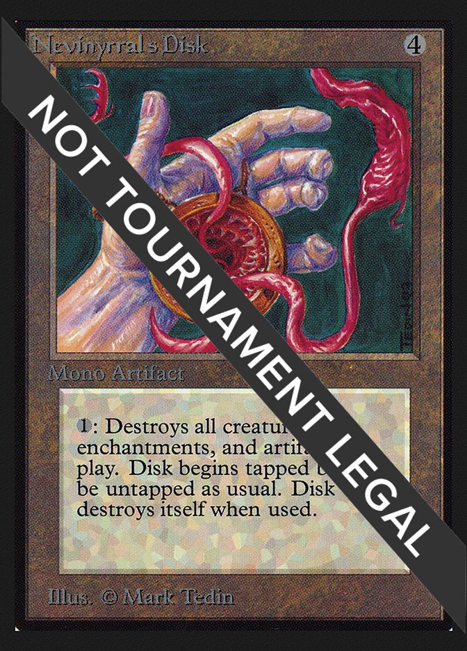 Nevinyrral's Disk (IE) - International Edition - Magic: The Gathering