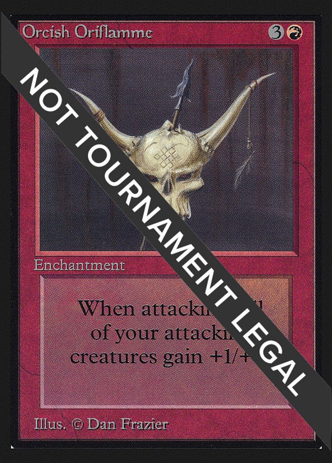 Orcish Oriflamme (IE) - International Edition - Magic: The Gathering