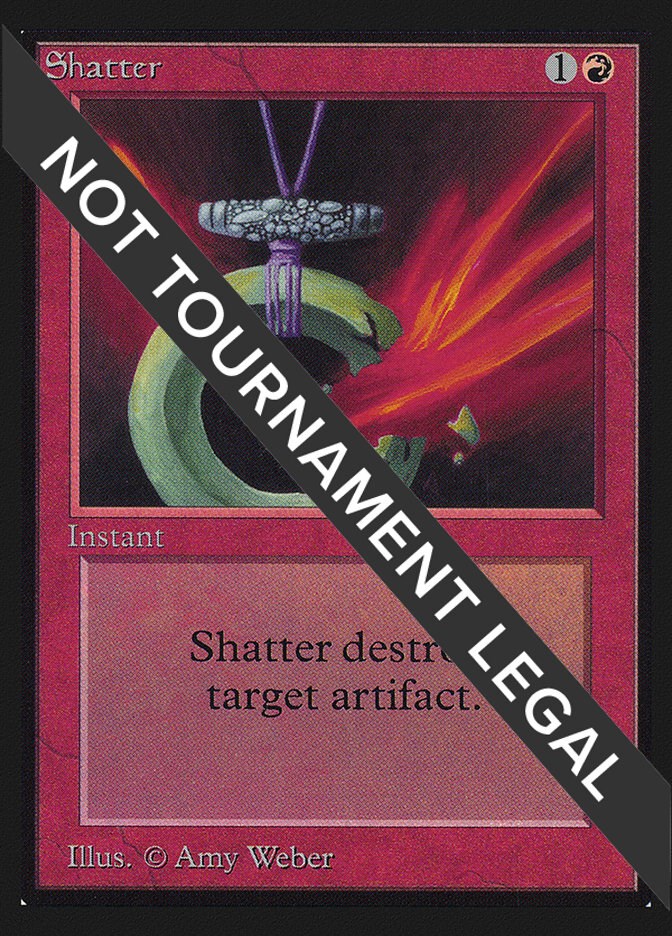 Shatter (IE) - International Edition - Magic: The Gathering