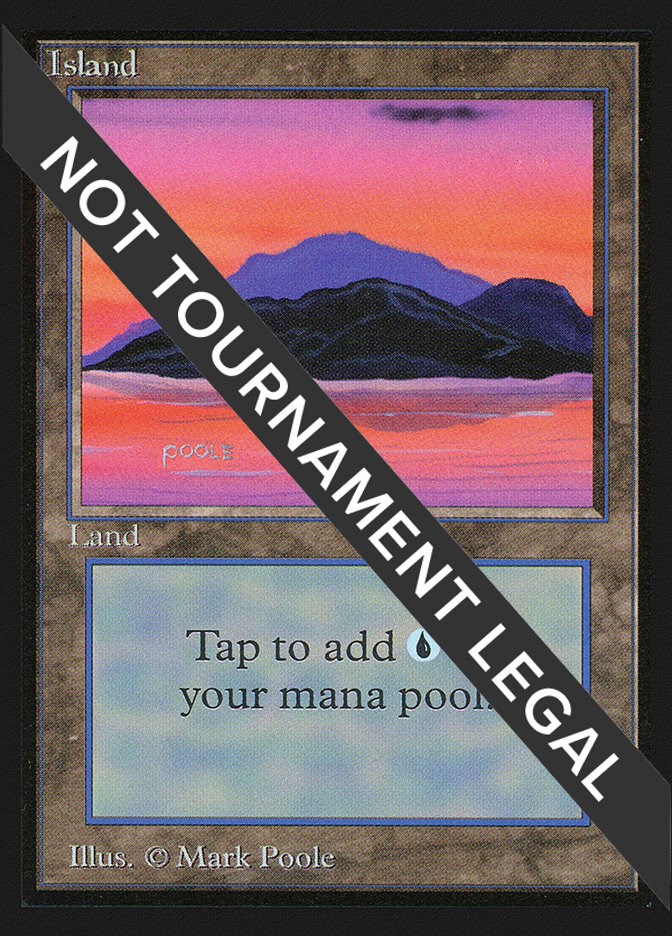 Island (C) (IE) - International Edition - Magic: The Gathering