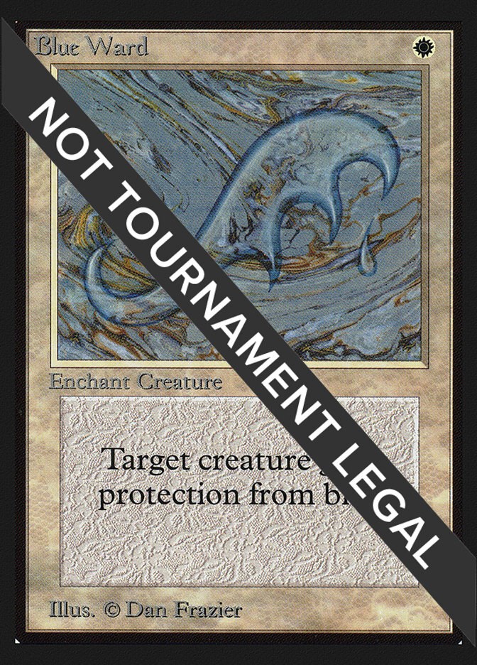 Blue Ward (CE) - Collector's Edition - Magic: The Gathering