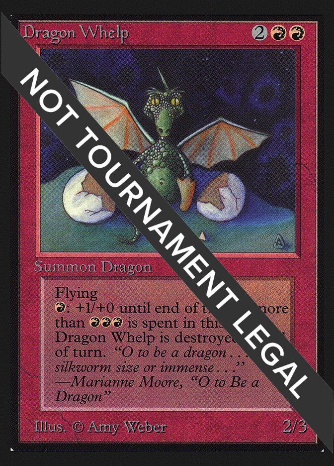 Dragon Whelp (CE) - Collector's Edition - Magic: The Gathering