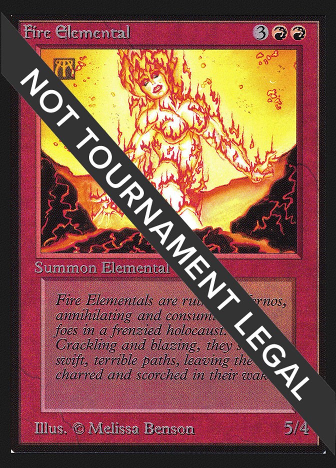 Fire Elemental (CE) - Collector's Edition - Magic: The Gathering