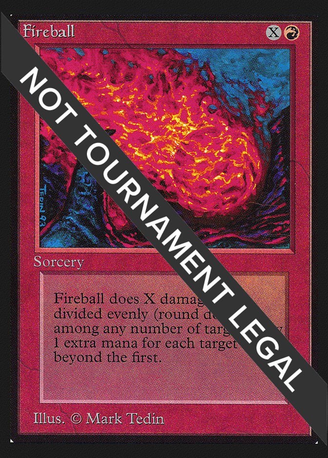 Fireball (CE) - Collector's Edition - Magic: The Gathering
