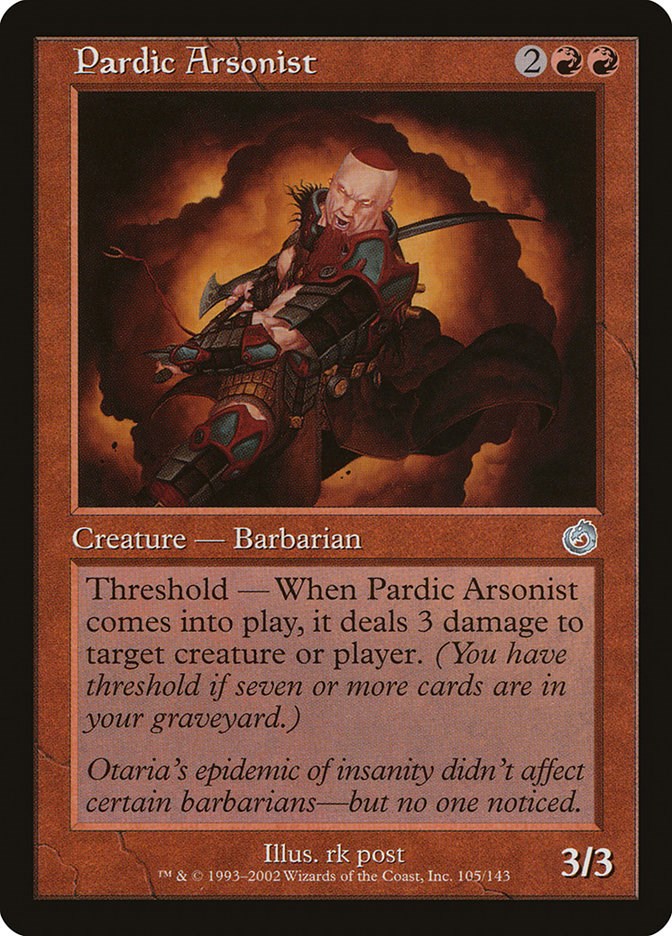 Pardic Arsonist - Torment - Magic: The Gathering