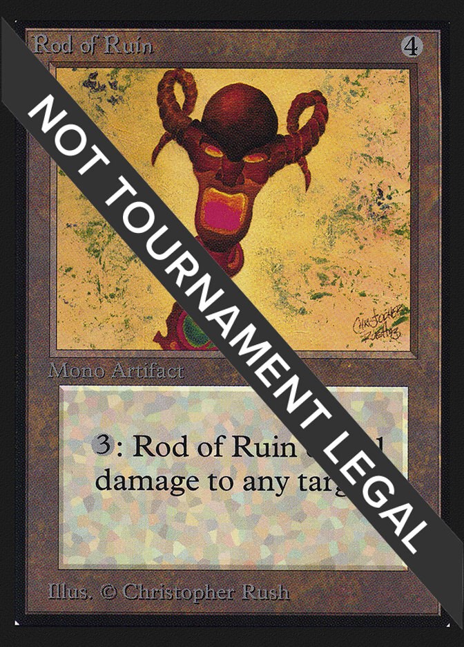 Rod of Ruin (CE) - Collector's Edition - Magic: The Gathering